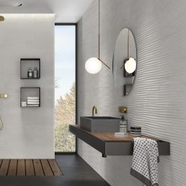 Faianta Emigres DEC Slab Blanco PR RC Rectificata Lucioasa 30 x 90 cm ...