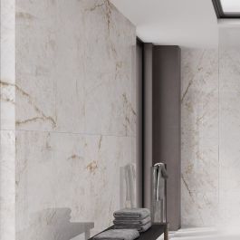 Gresie Fanal Chile White RC Rectificata Mata 120 x 120 cm